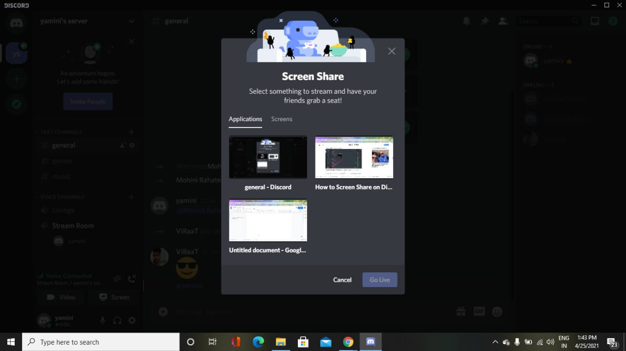 How to Screen Share on Discord with FAQs - StuffRoots